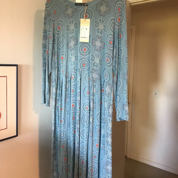 Gudren Sjoden | Dresses | Gudrun Sjoden Longsleeved Blue Dress | Poshmark